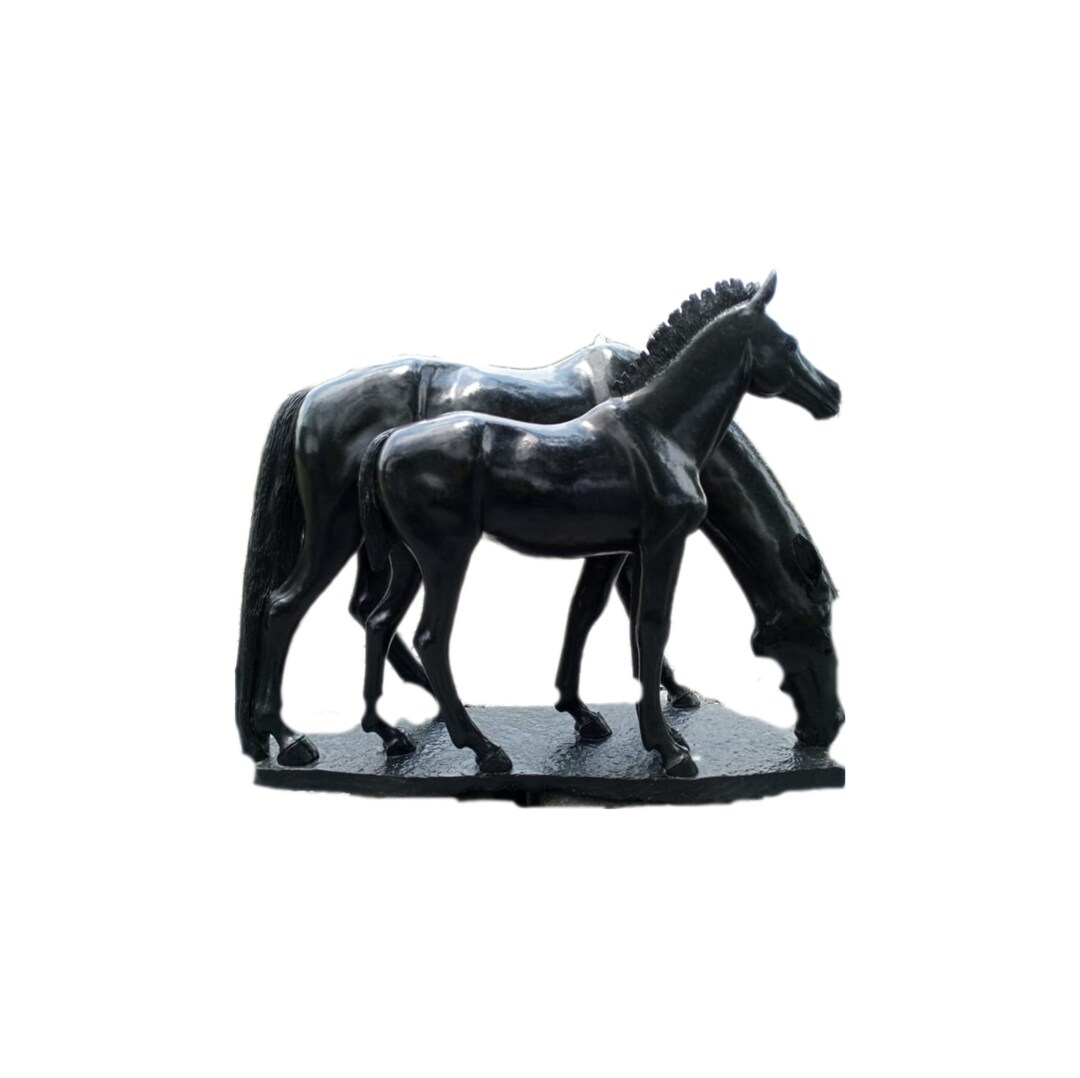 SHONA STONE SCULPTURE, Ponies Stone Sculpture , Springstone , Home ...