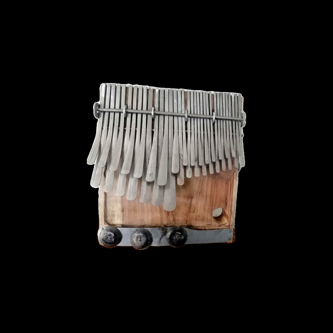 AFRICAN KALIMBA BASS , Large 34 Keys Mbira, Finger Piano, Thumb Piano ...