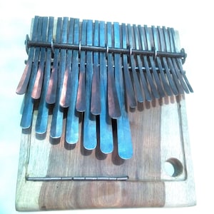 African Kalimba Bass Instrument, 24 Key, Thumb Pianoafrican Instrument ...