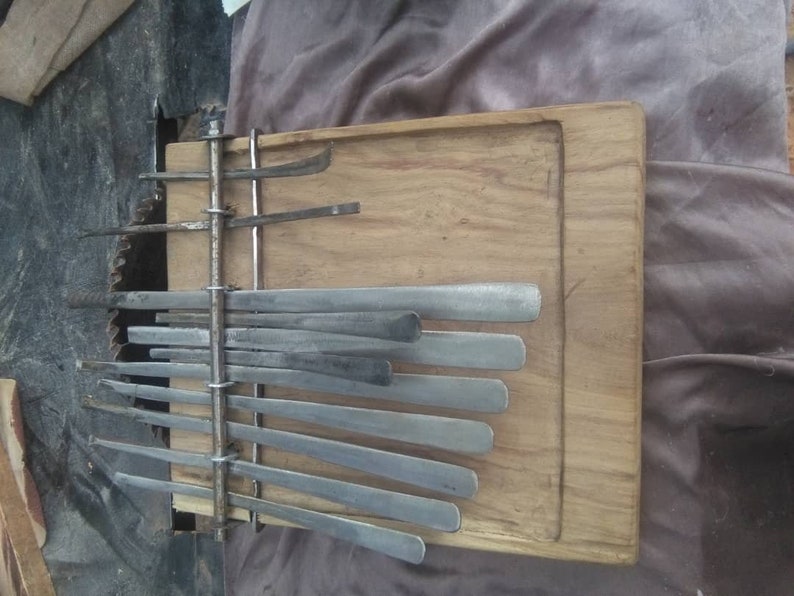 African Kalimba Bass Instrument 24 Key Thumb Pianoafrican - Etsy