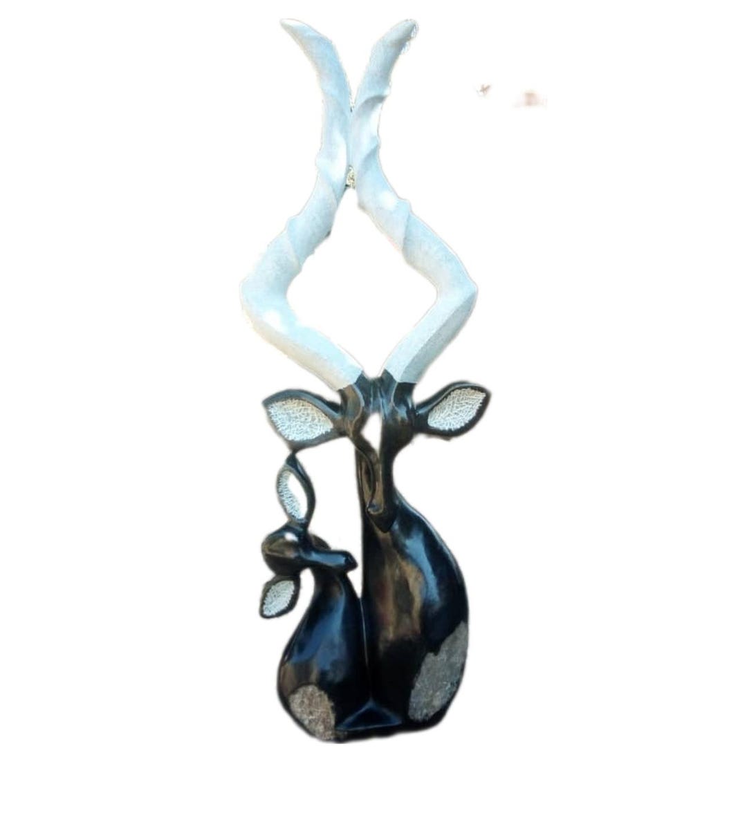 Shona Stone Sculpture - Handmade Gift, Antelope Statue, Home Decor ...