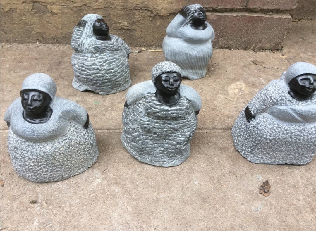 Springstone Shona Sculptures, Option of 1 to 5 Big Mamas, Stone ...