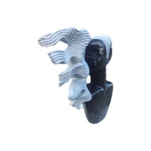 FEMALE HEAD BUST , Shona Stone Sculpture, Decorative Statues ...