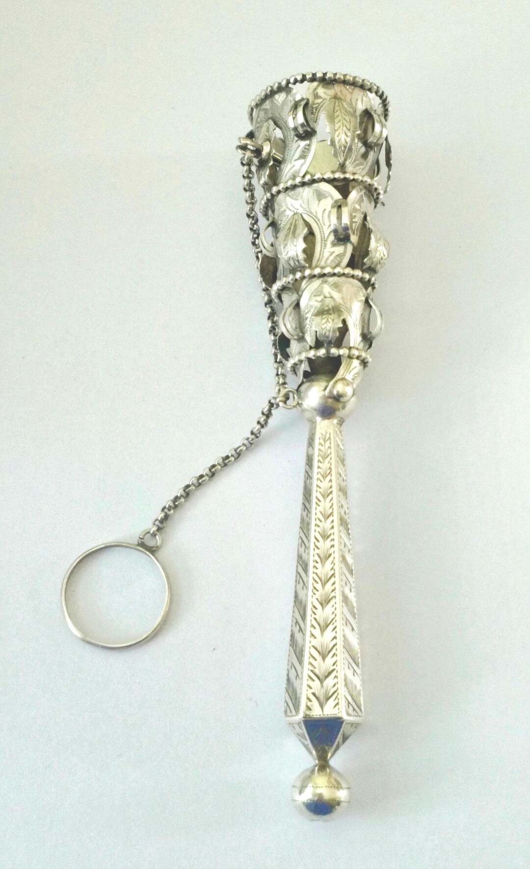 Antique Victorian Silver Tussie Mussie - Etsy