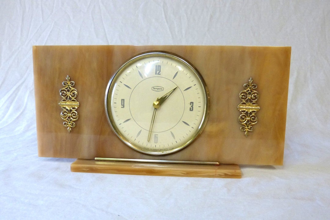 Tempora Mantle Clock From the 1950s Retro Home Decor Piece - Etsy UK
