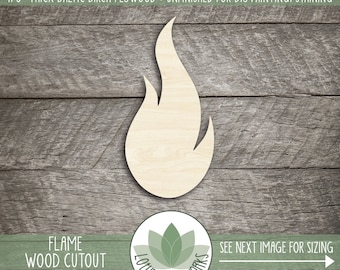 Flame Fire Cutout | Etsy