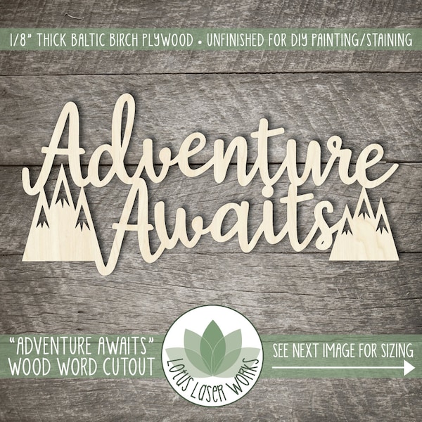 Laser Cut Words - Etsy