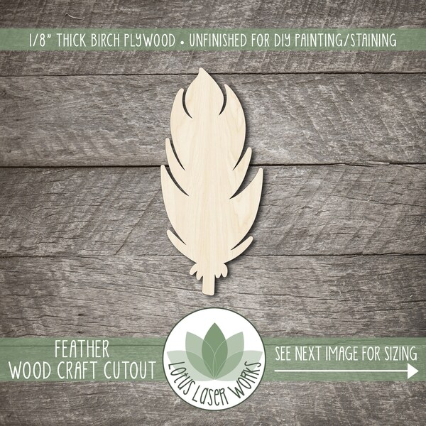 Feather Wood Sign - Etsy