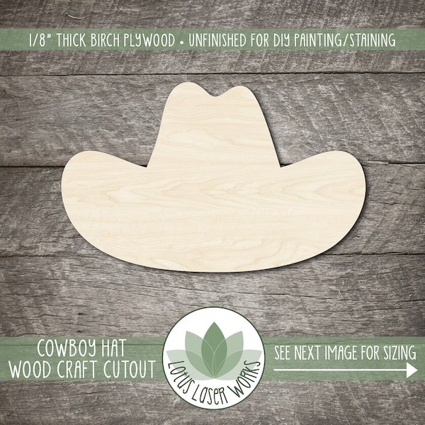 Wood Cowboy Cut Outs - Etsy
