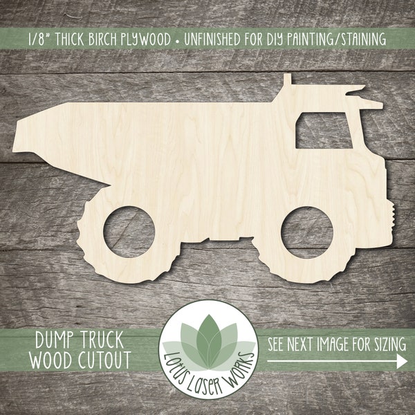 Wooden Dump Truck - Etsy