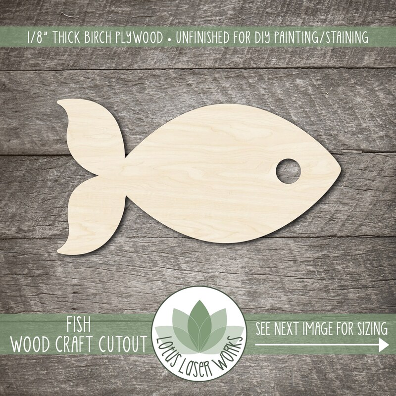 Fish Cut Out - Etsy
