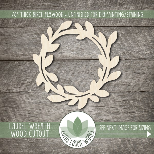 Wooden Wreath Forms - Etsy