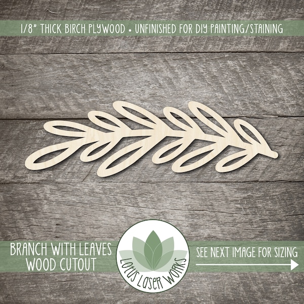 Wooden Leaves - Etsy