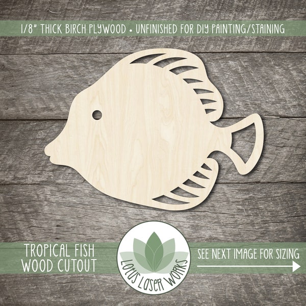 Fish Cutout - Etsy