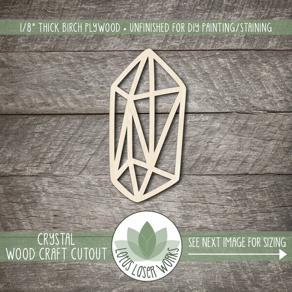 Crystal Cutouts - Etsy