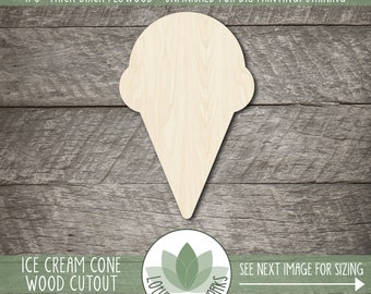 Ice Cream Cutout | Etsy