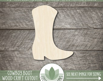 Cowboy Boot Cutouts - Etsy
