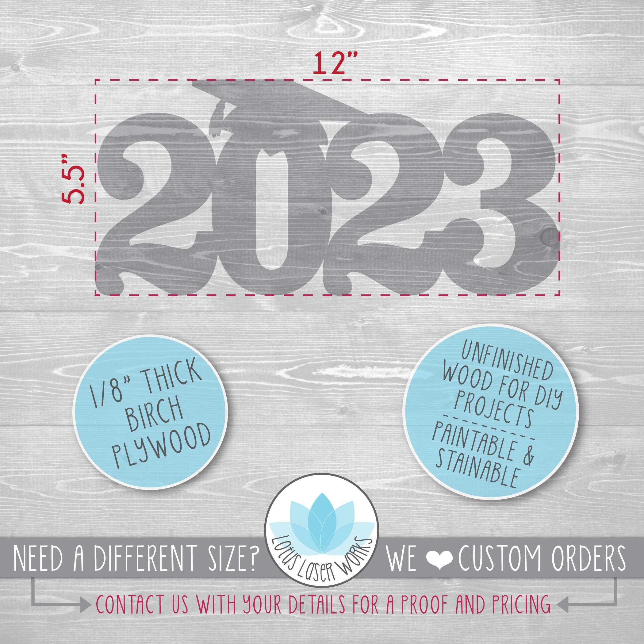 2023 Wood Graduation Sign With Graduation Cap Graduation - Etsy