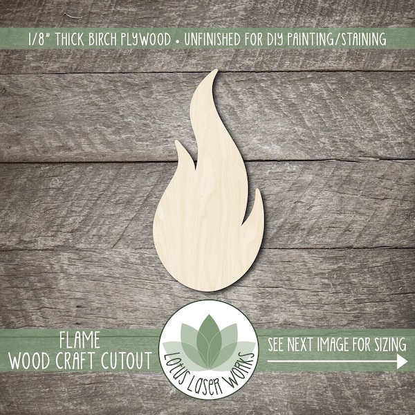 Flame Fire Cutout - Etsy