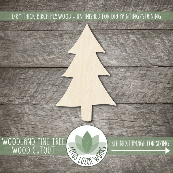 Pine Tree Shape - Etsy