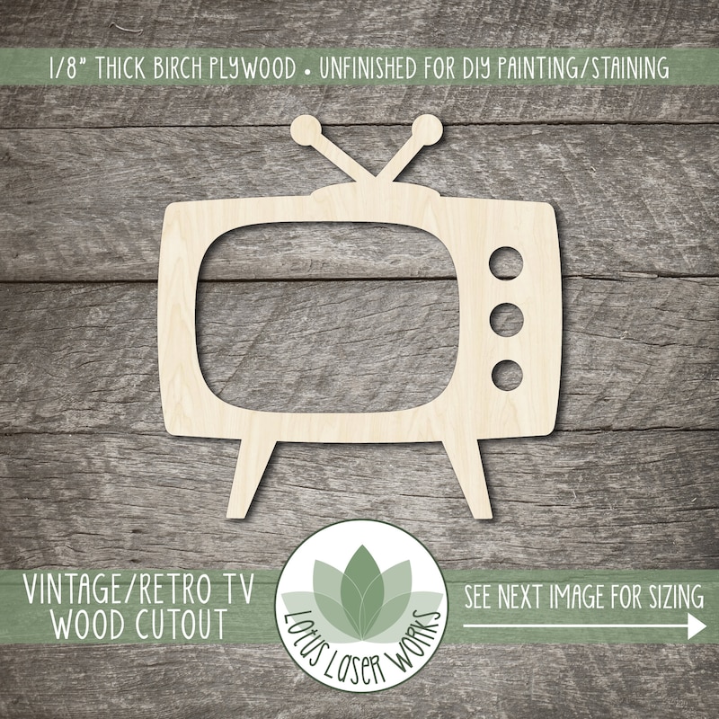 Laser Cut Tv - Etsy