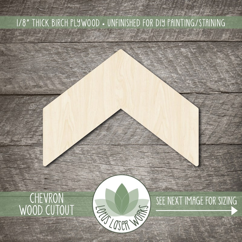 Chevron Shape - Etsy