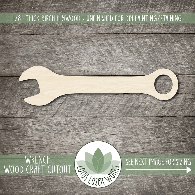 Laser Cut Wrench - Etsy