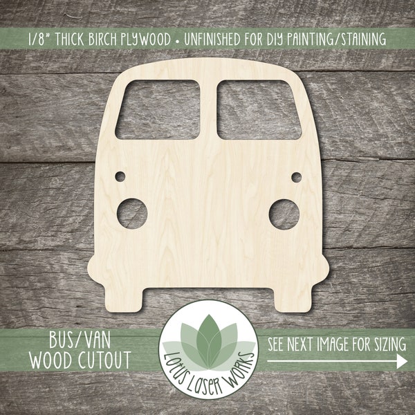 Vw Bus Cutout - Etsy