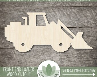Tractor Wood Cutout | Etsy