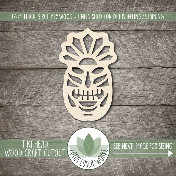 Tiki Cutouts - Etsy
