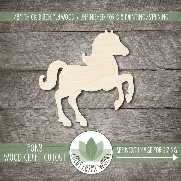 My Little Pony Wood - Etsy