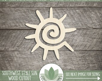 Wood Sun Cutout - Etsy
