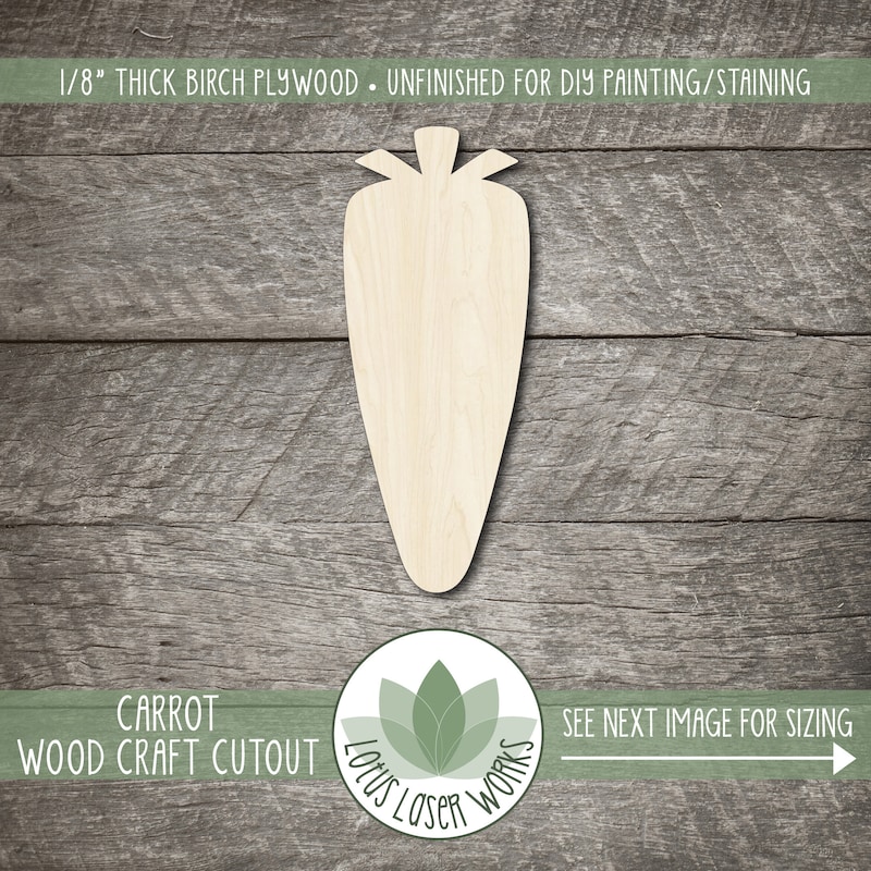 Wood Carrots - Etsy