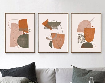 Rust Abstract Art | Etsy