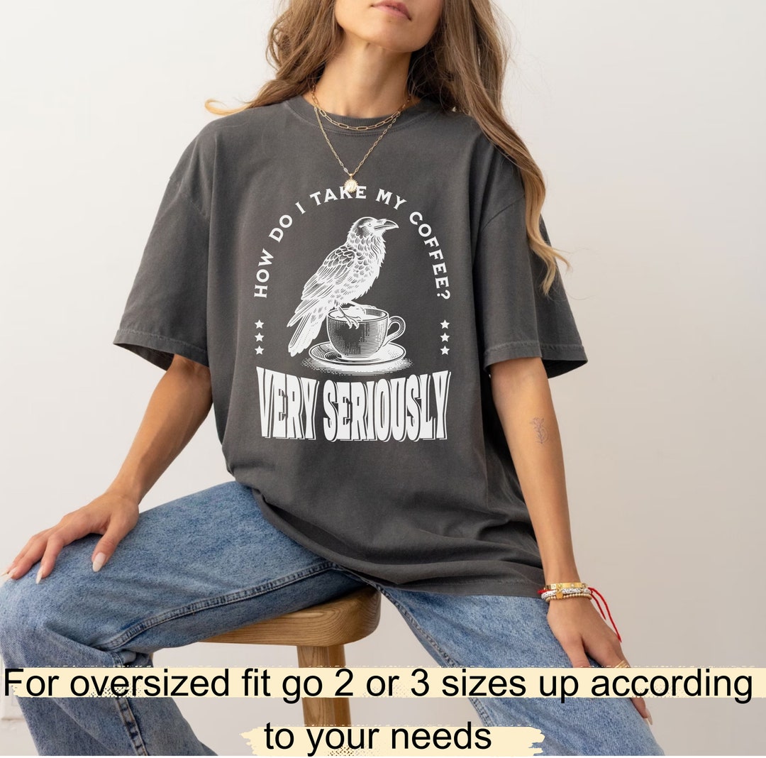 Comfort Colors Coffee Shirt Weekends Coffee Shirt Trendy Crow Coffee ...