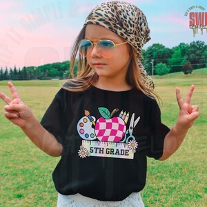 Back to School Custom Kid Shirt, Personalized School Kid Shirt, Custom ...