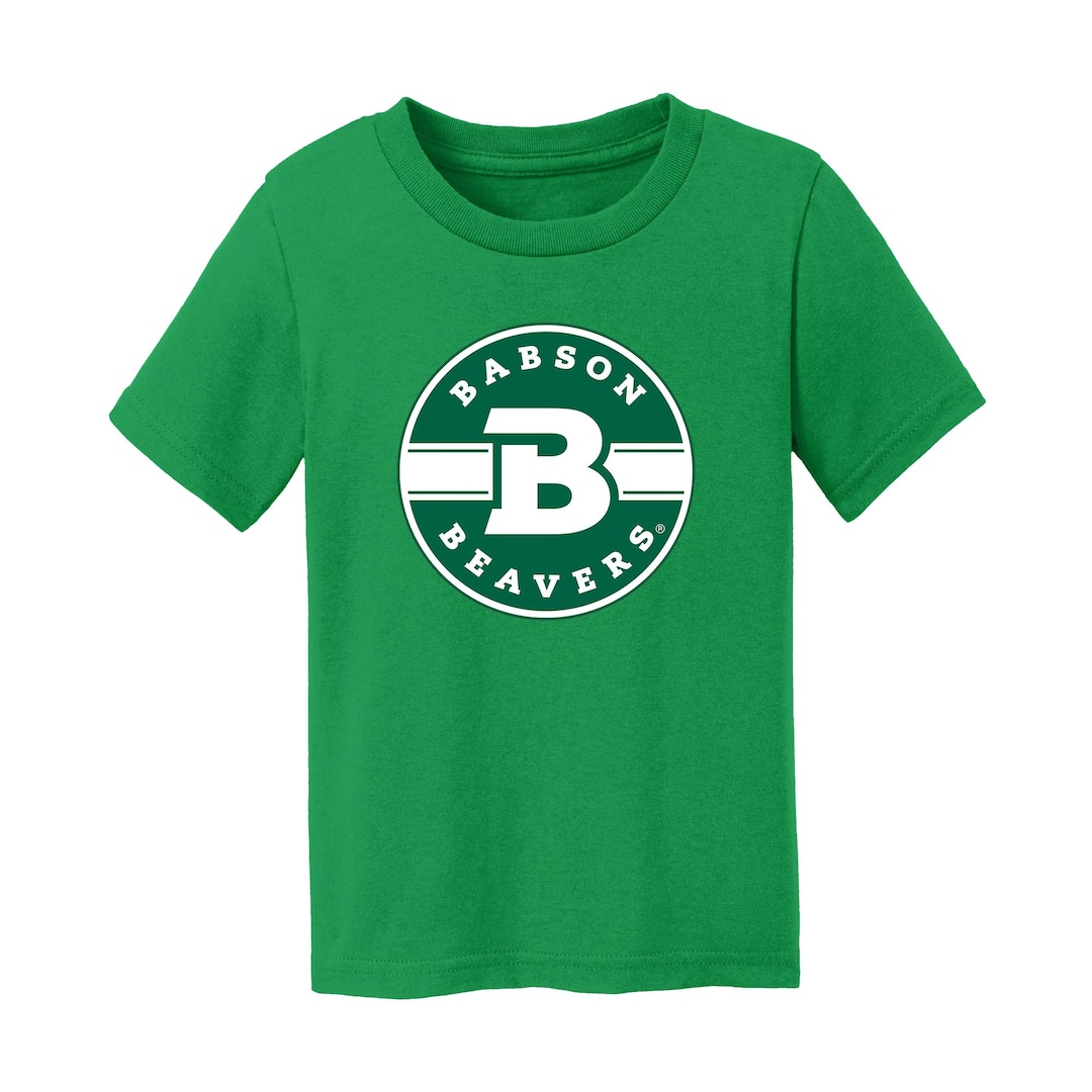 Babson Beavers Official Logo Kids T-shirt | NCAA Licensed 100% Cotton ...