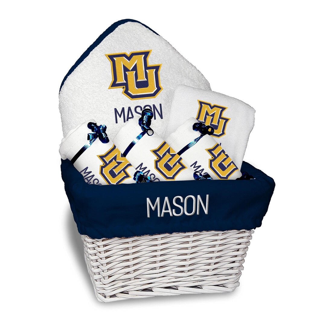 Personalized Marquette Golden Eagles Baby Gift Basket | Go Eagles ...