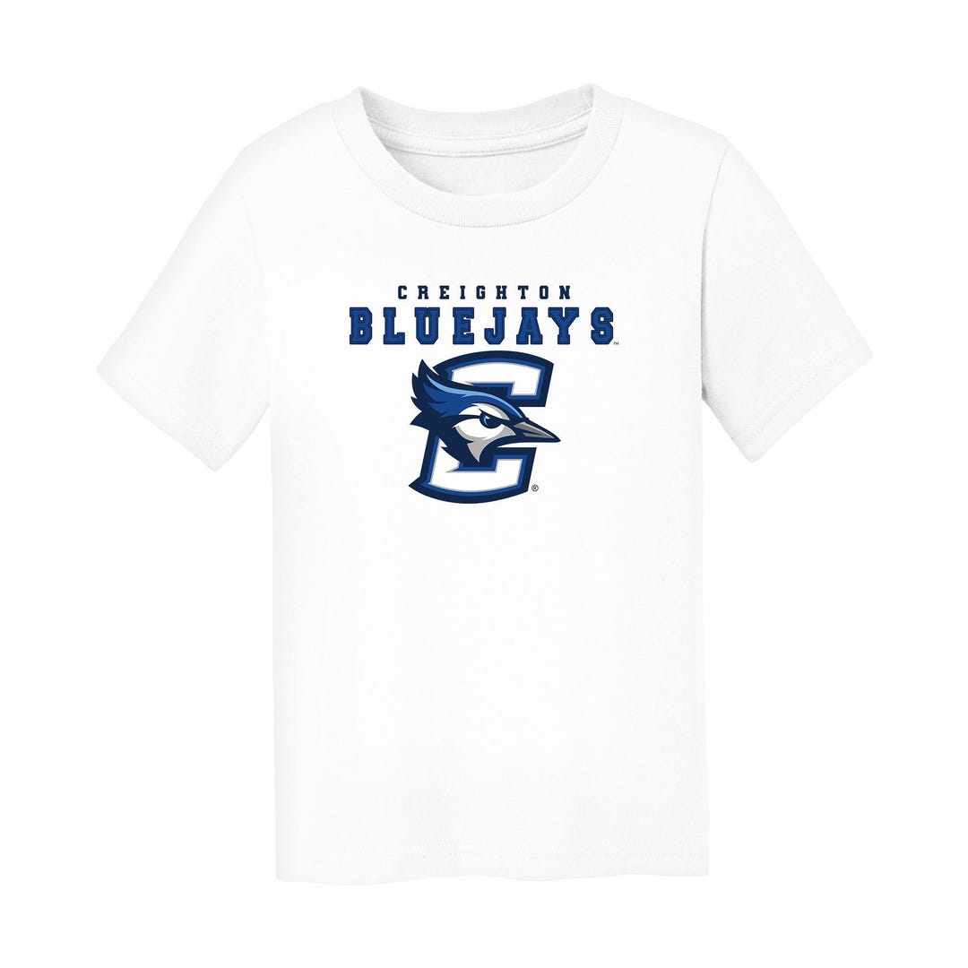 Creighton Bluejays Varsity Logo Kids T-shirt | NCAA Licensed 100% ...