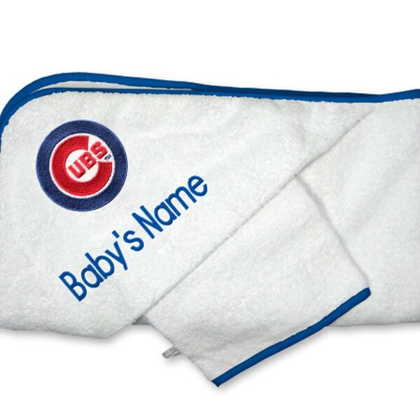 Chicago Cubs Bathroom Towel Set - Etsy