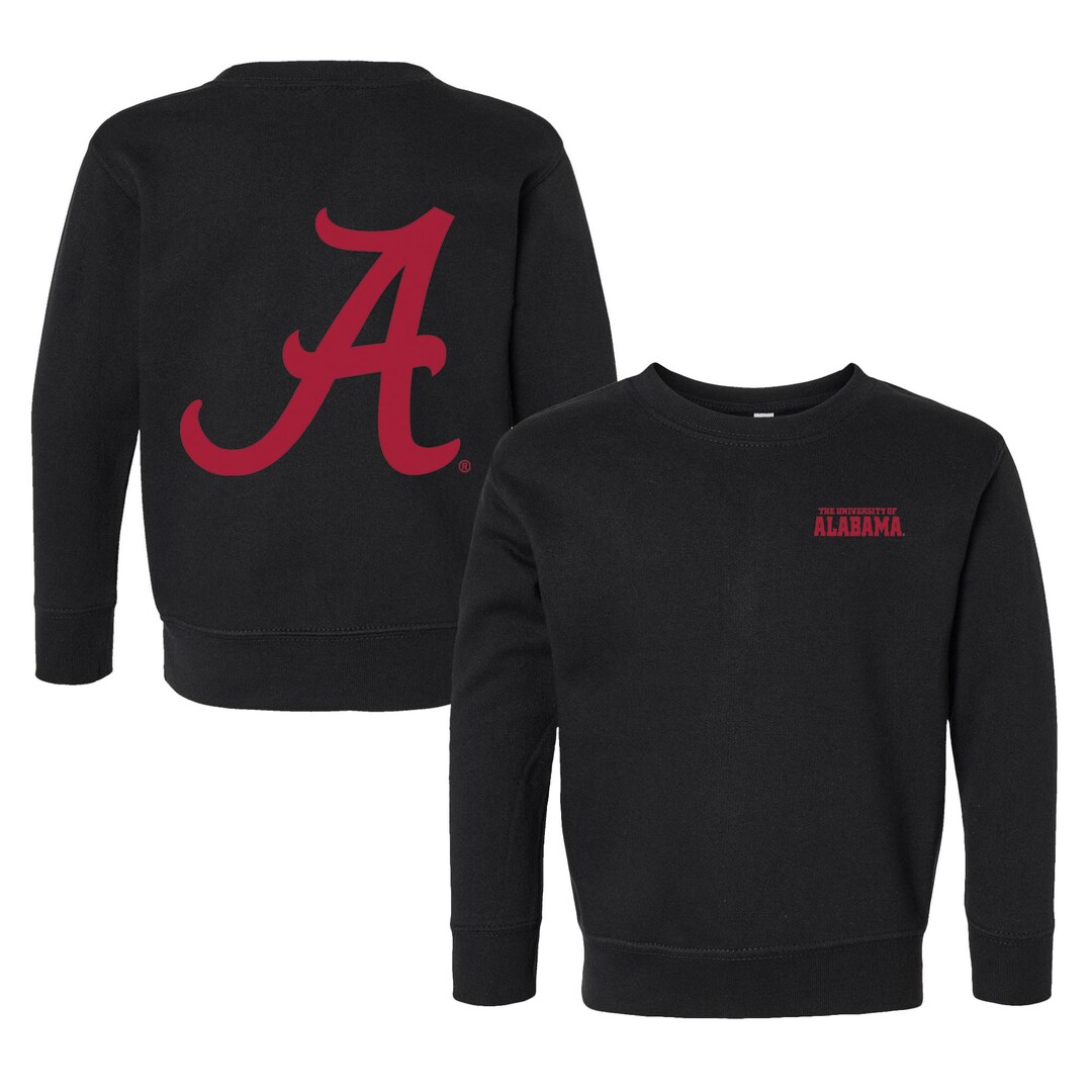 Alabama Crimson Tide Primary Logo Crewneck Sweatshirt - Bama Pullover ...