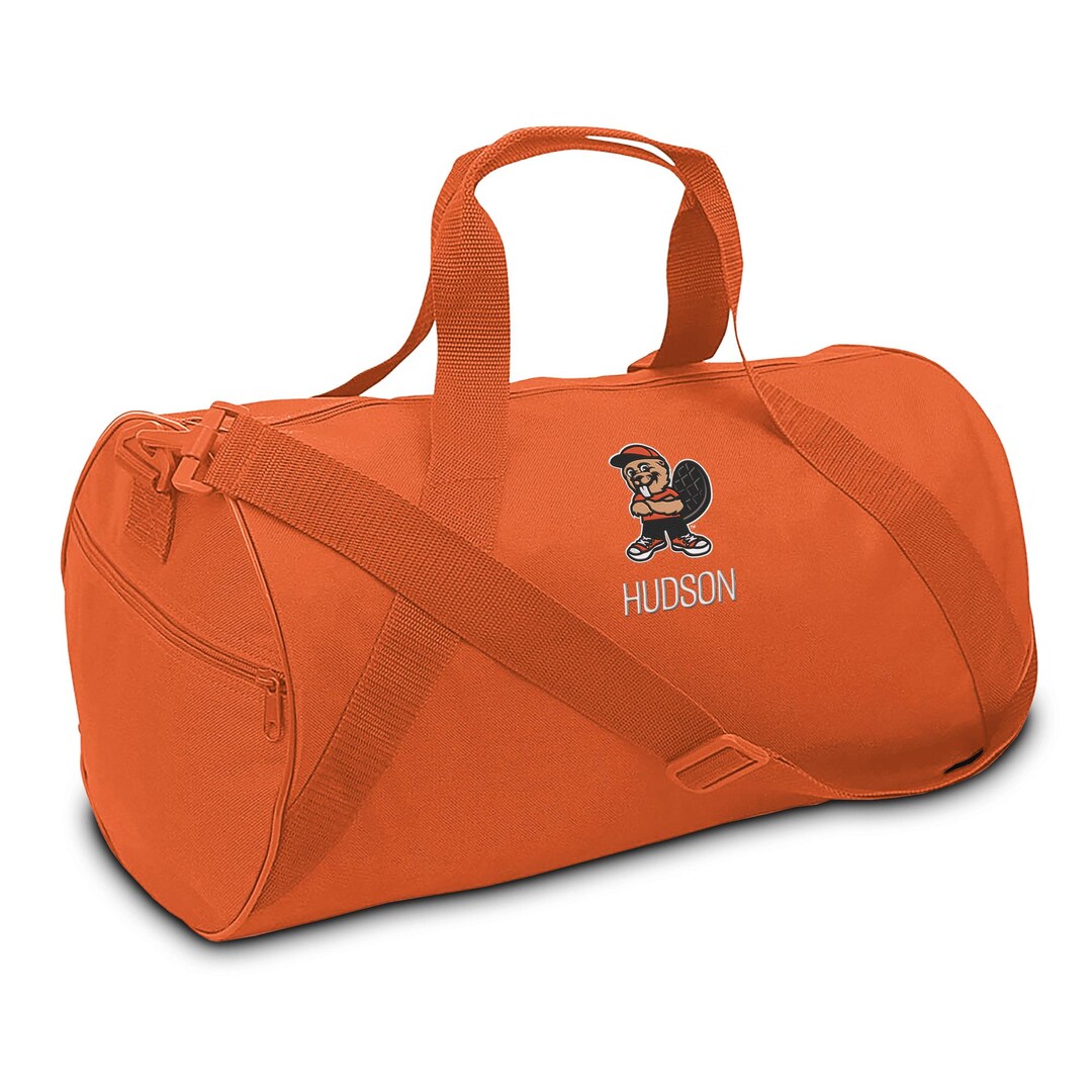 Official Oregon State Jr. Benny Mascot Personalized Duffel Bag - Custom ...