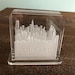 Chicago Skyline Acrylic Shadowbox Coasters set of 4 With Stand - Etsy