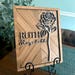 Custom 12 Round Retirement Floral Engraved Hanging Wooden Sign - Etsy