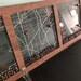 Custom Triple Anniversary Maps in Acrylic and Wood - Etsy