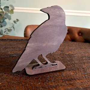 Raven Lace Laser Cut Wooden Shelf Decor - Etsy