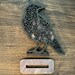 Raven Lace Laser Cut Wooden Shelf Decor - Etsy