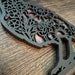 Raven Lace Laser Cut Wooden Shelf Decor - Etsy