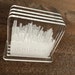 Chicago Skyline Acrylic Shadowbox Coasters set of 4 With Stand - Etsy