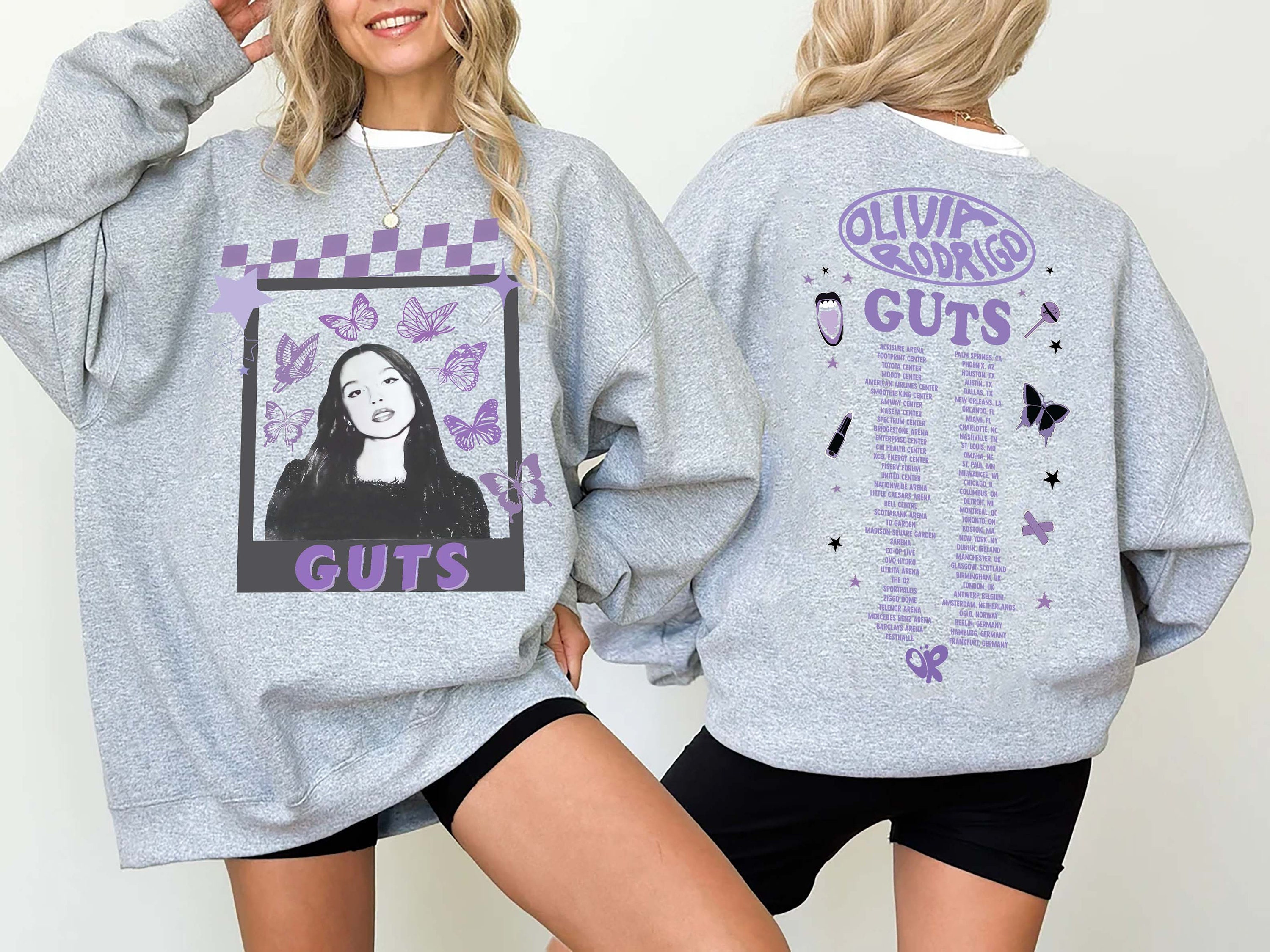 Olivia Rodrigo Guts Png, Olivia Rodrigo Guts Merch, Guts Tour 2024 ...